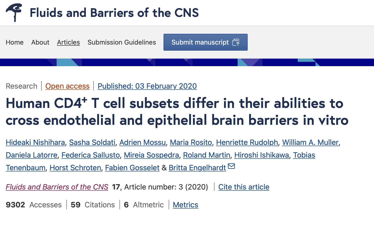Human CD4+ T cell subsets differ in their abilities to cross ...